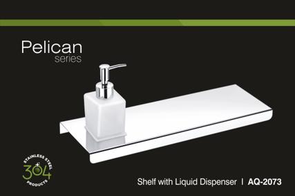 Shelf With liquid Dispenser (AQ_2073)