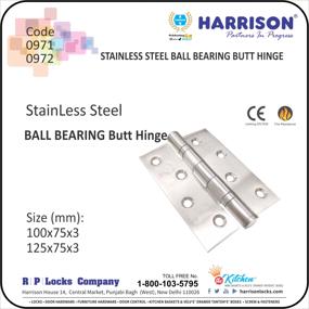 Ball Bearing Butt Hinge (972)
