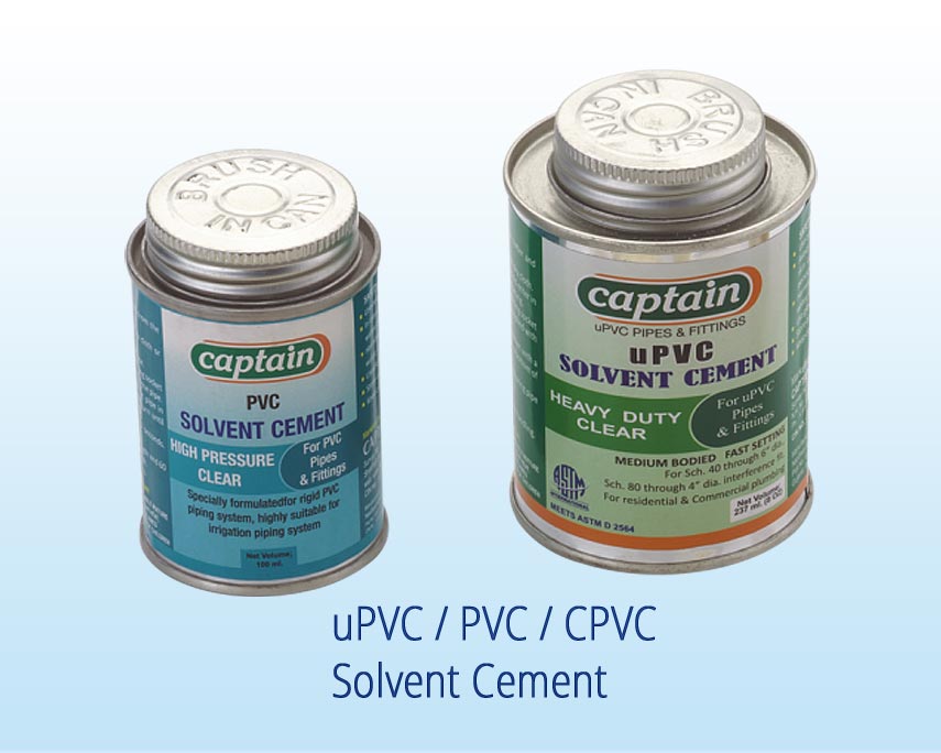 uPVC / PVC / CPVC Solvent Cement (uPVC PVC CPVC Solvent Cement)