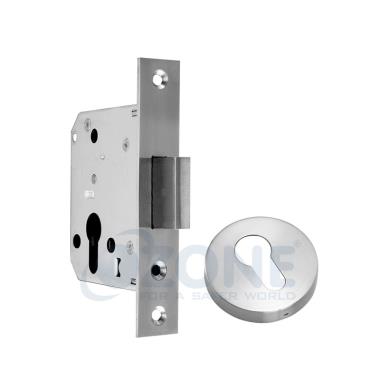 Fire Rated Closed Mortise Lock Body with Strike Plate (OZML-DL1-F 55mm SSS)