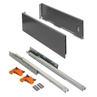 Ergotec Sleek Drawer System (OE-DWDS-SL Grey89x500mm)