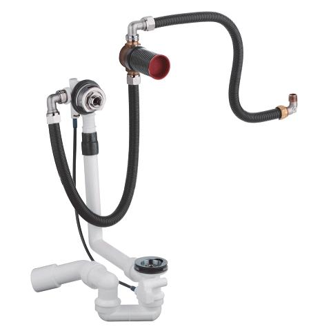Inlet-, pop-up and waste-system (28997000),GROHE Faucets - The Design ...