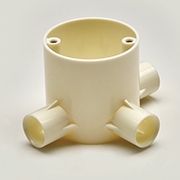 DEEP CIRCULAR BOX - TEE 3 WAY (M202002703)