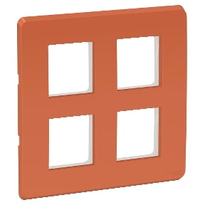 Clipsal X cover frame with fixing frame- Square (CPXCP8MSQ_TC)