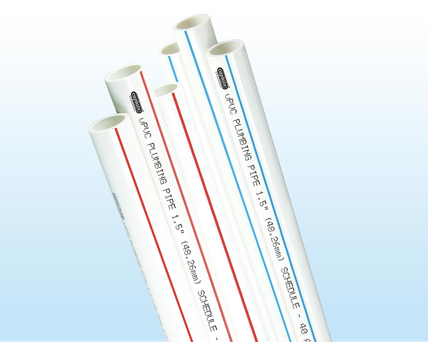 UPVC Plumbing Pipes & Fittings (Plumbing Pipe - Type-1- ½)